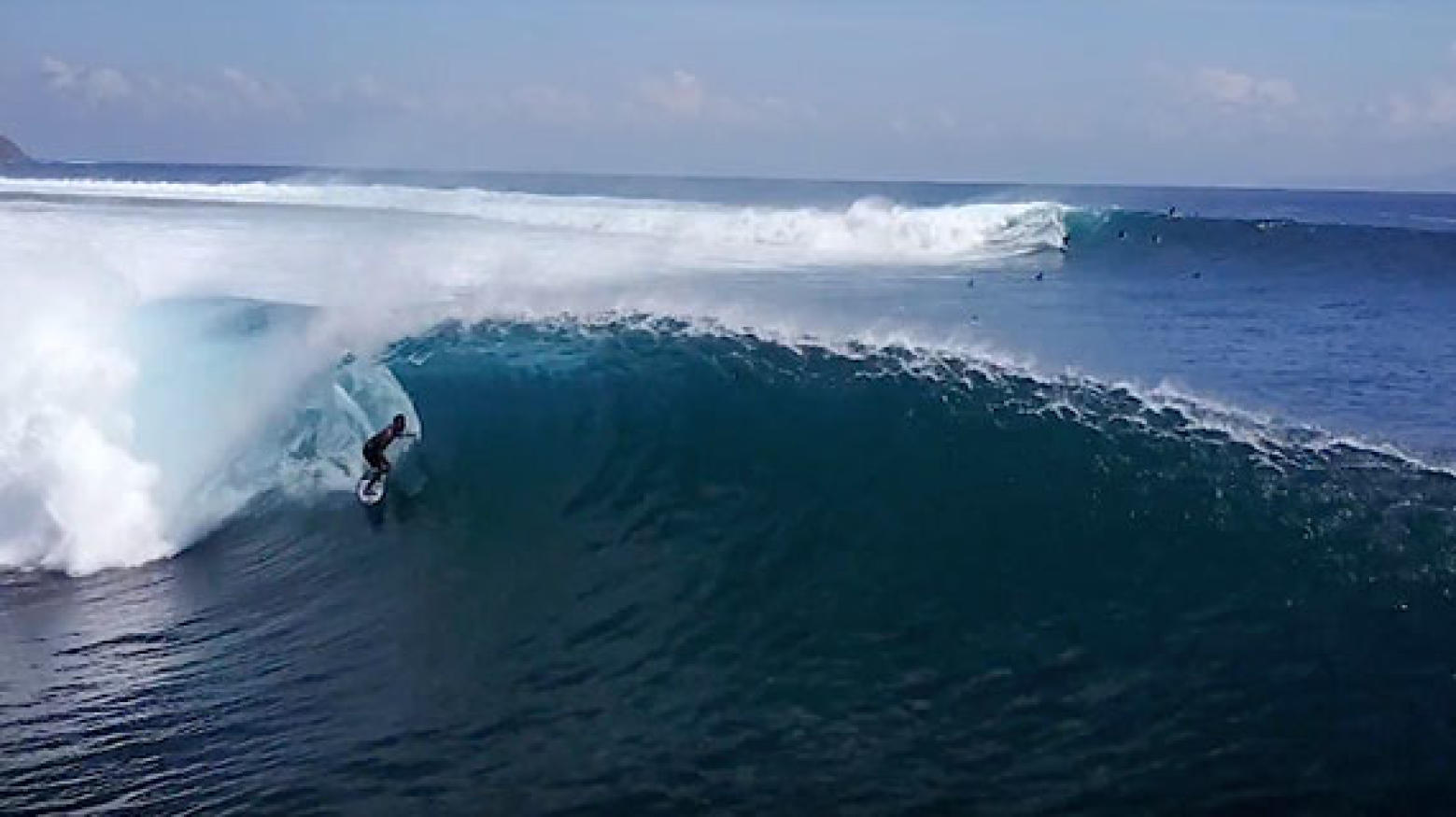 Desert Point Perfection by Land, Air and Sea