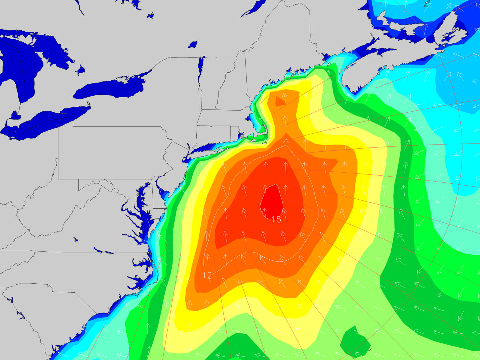 Strongest Cold Front of Season Delivers East Coast Surf
