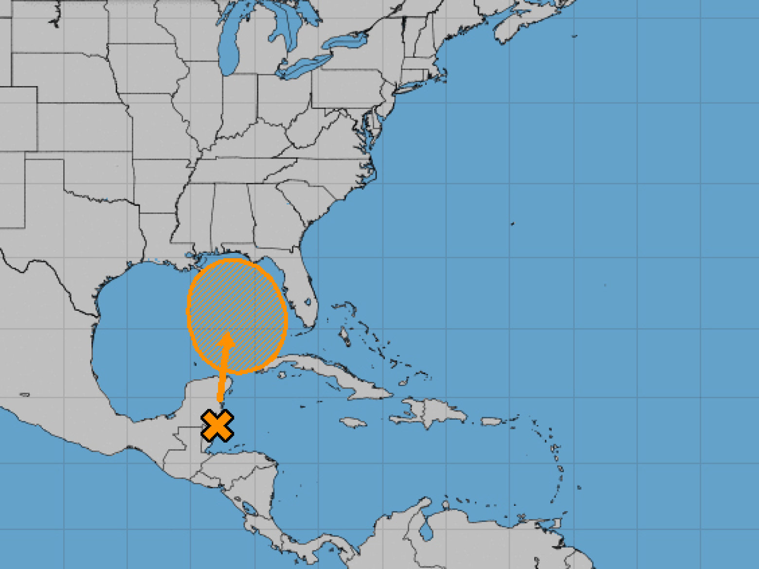 First Tropical Disturbance of 2018 Atlantic Hurricane Pre-Season Moving ...