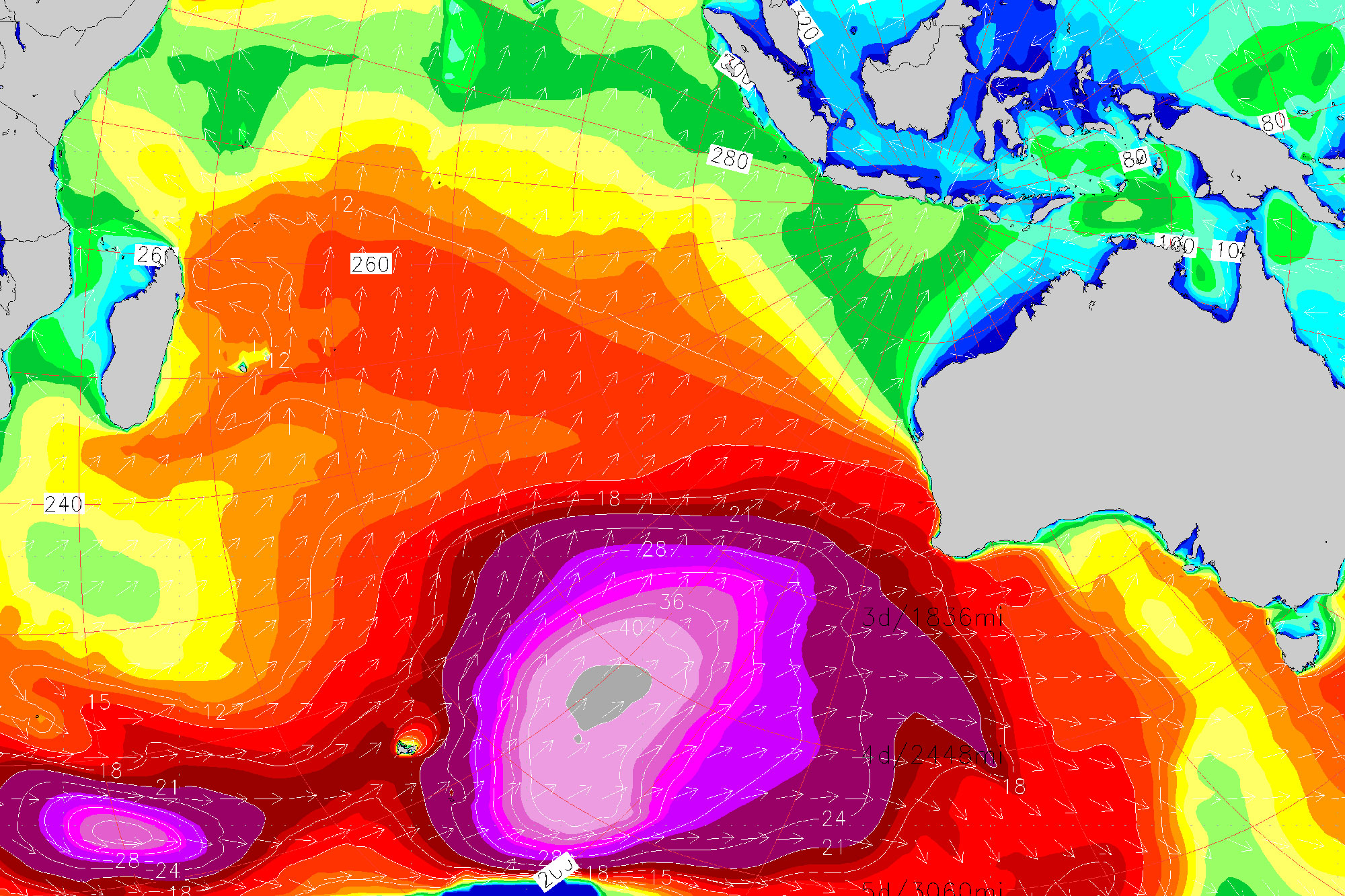 Indo Hammered by Biggest Swell in Living Memory