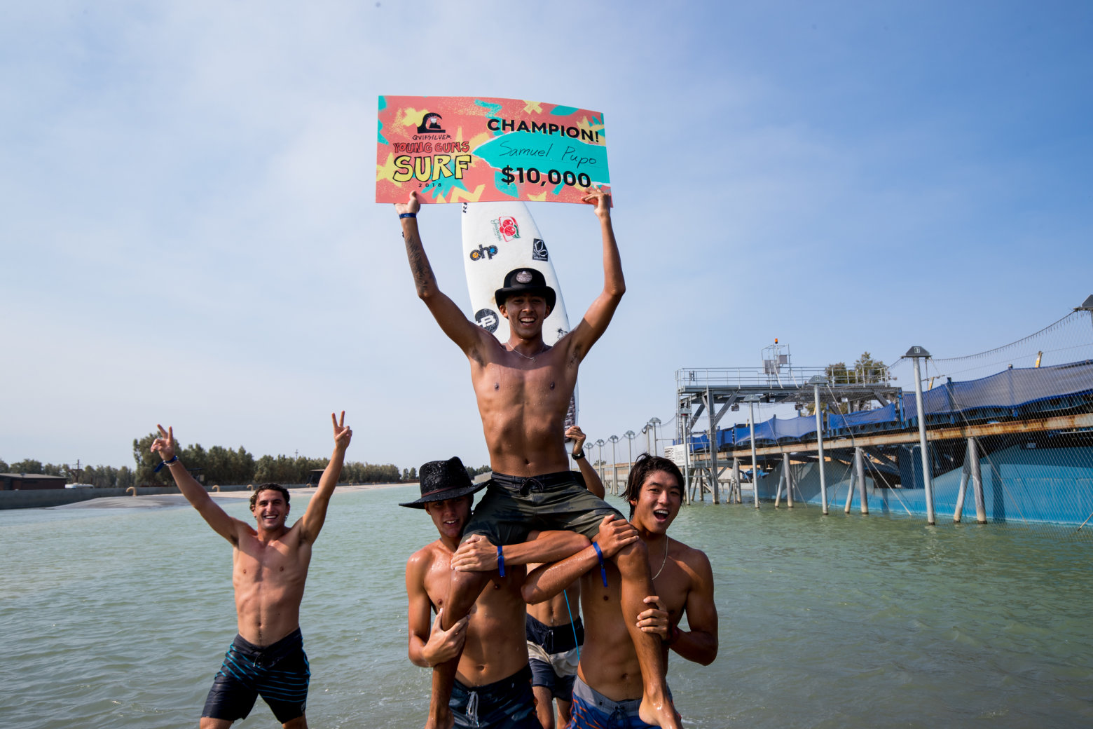 Samuel Pupo Wins Quiksilver Young Guns WSL Surf Ranch Showdown