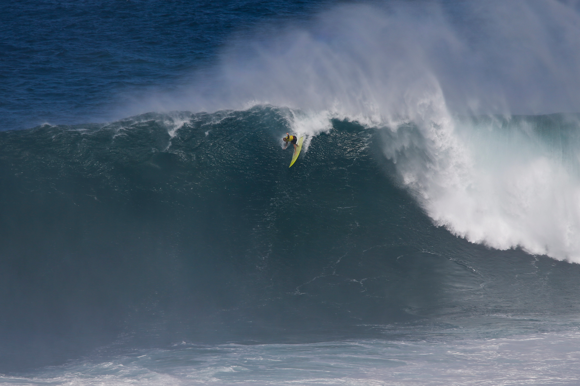 Keala Kennelly Wins, Everyone Lives at Jaws Challenge