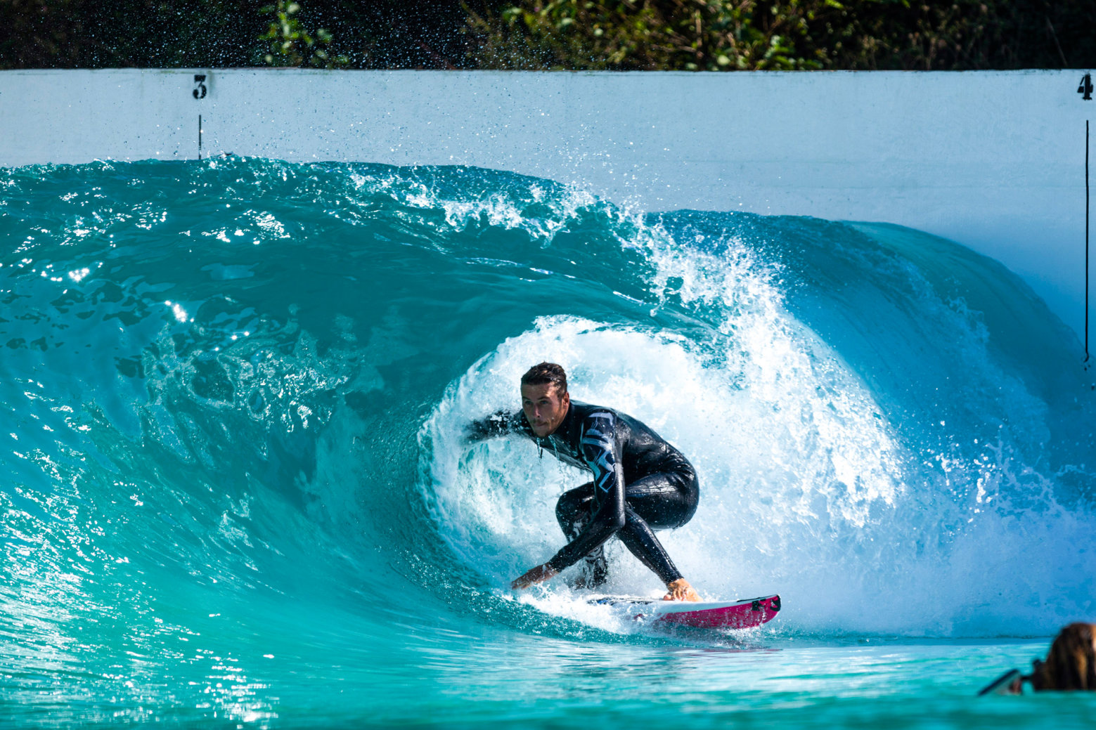 Owen Wright and Jack Freestone at Wavegarden Cove