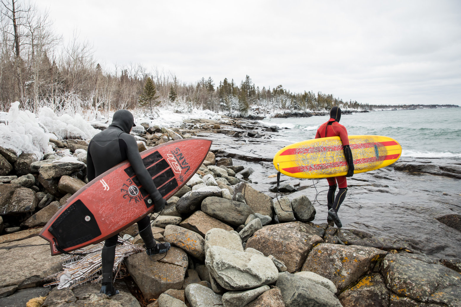 Perfect Blizzard Surf in the Great Lakes, with Dylan Graves