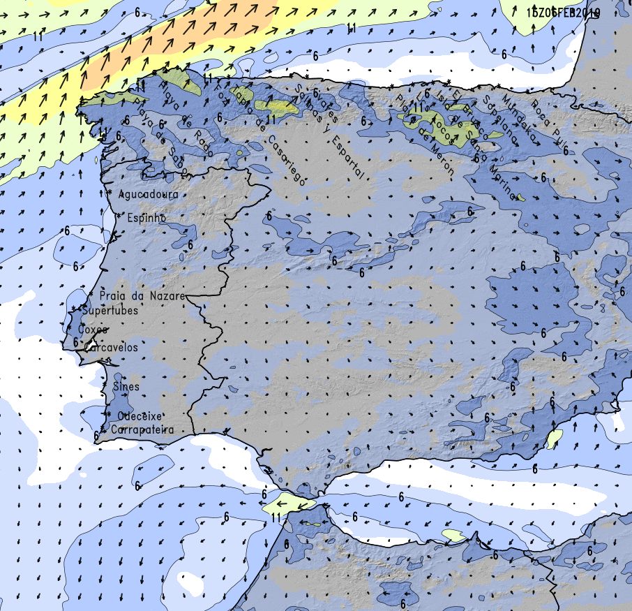 Incoming European Swell -- Another XXL Big Wednesday at Nazare?