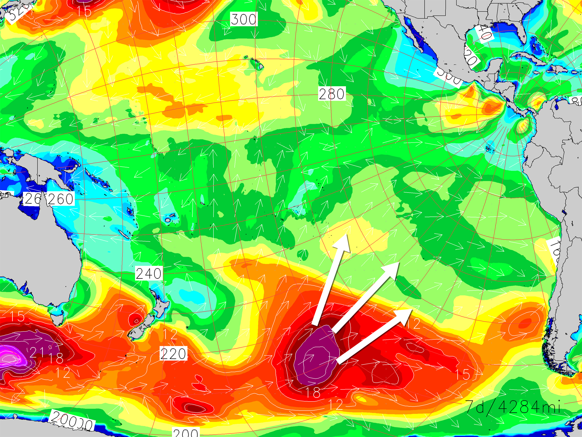 Spring Forward: Solid South Pacific Swell for Tahiti, Fun for the Americas
