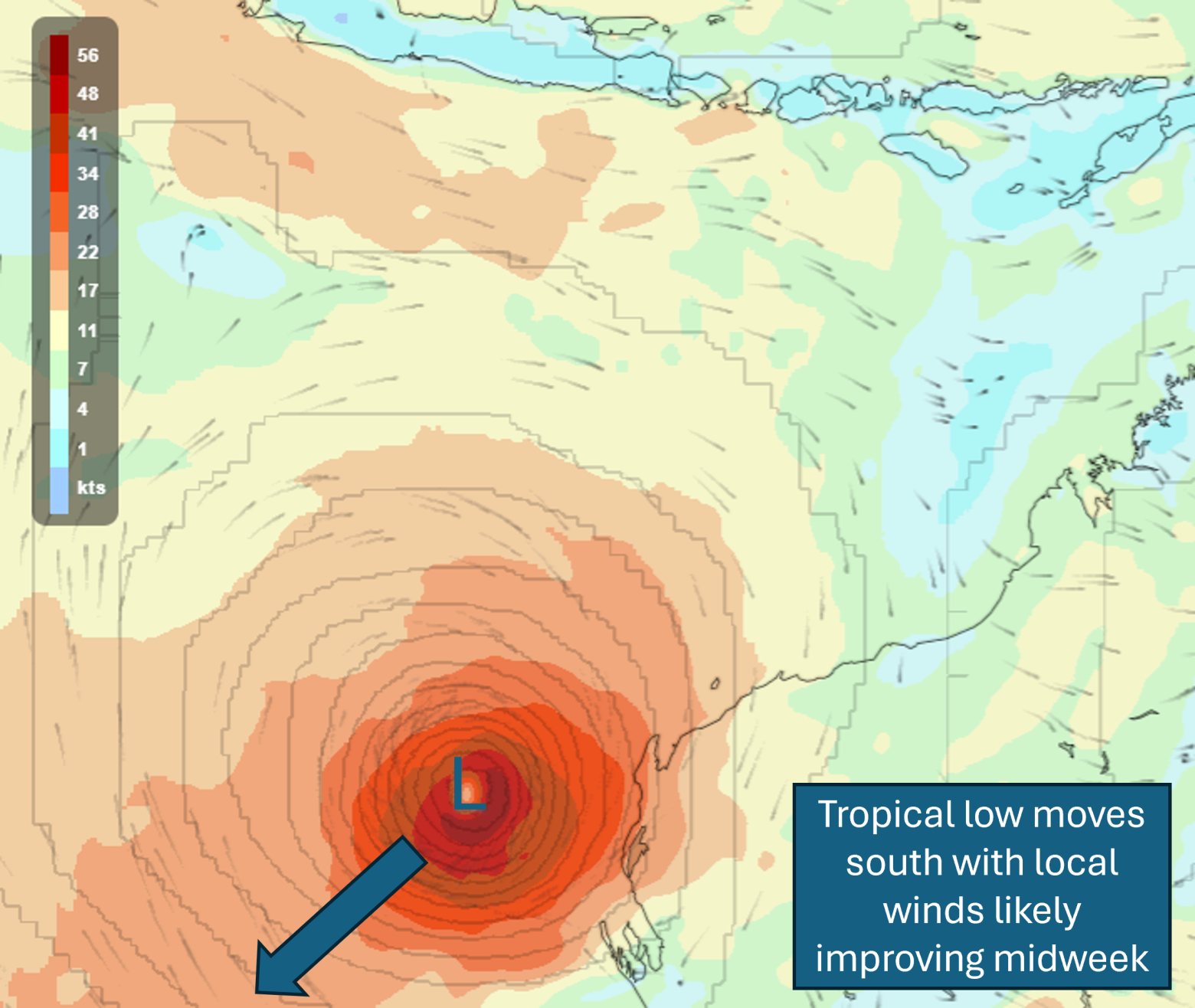 Premium Central Java Weather Forecast for Storms, Swell & Surf in ...
