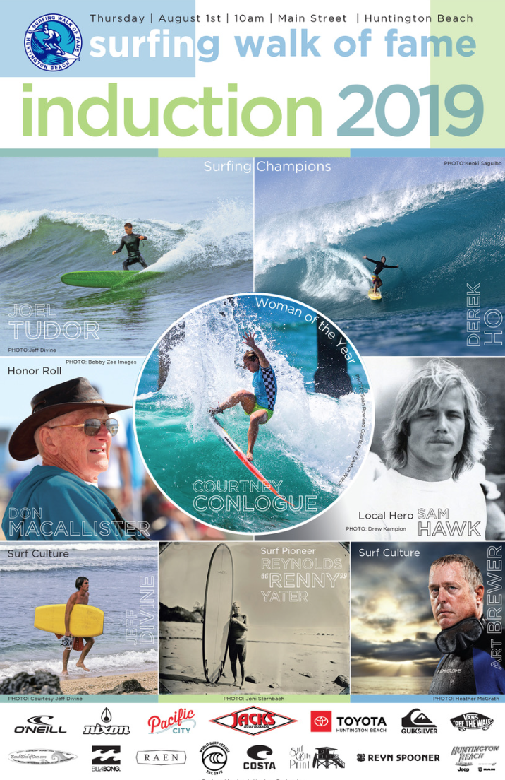 Eight New Inductees to Be Honored at 26th Anniversary Surfing Walk of Fame