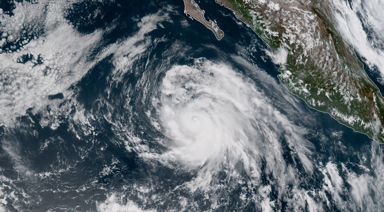 Hurricane Juliette Strengthens Off Southern Tip of Baja California ...