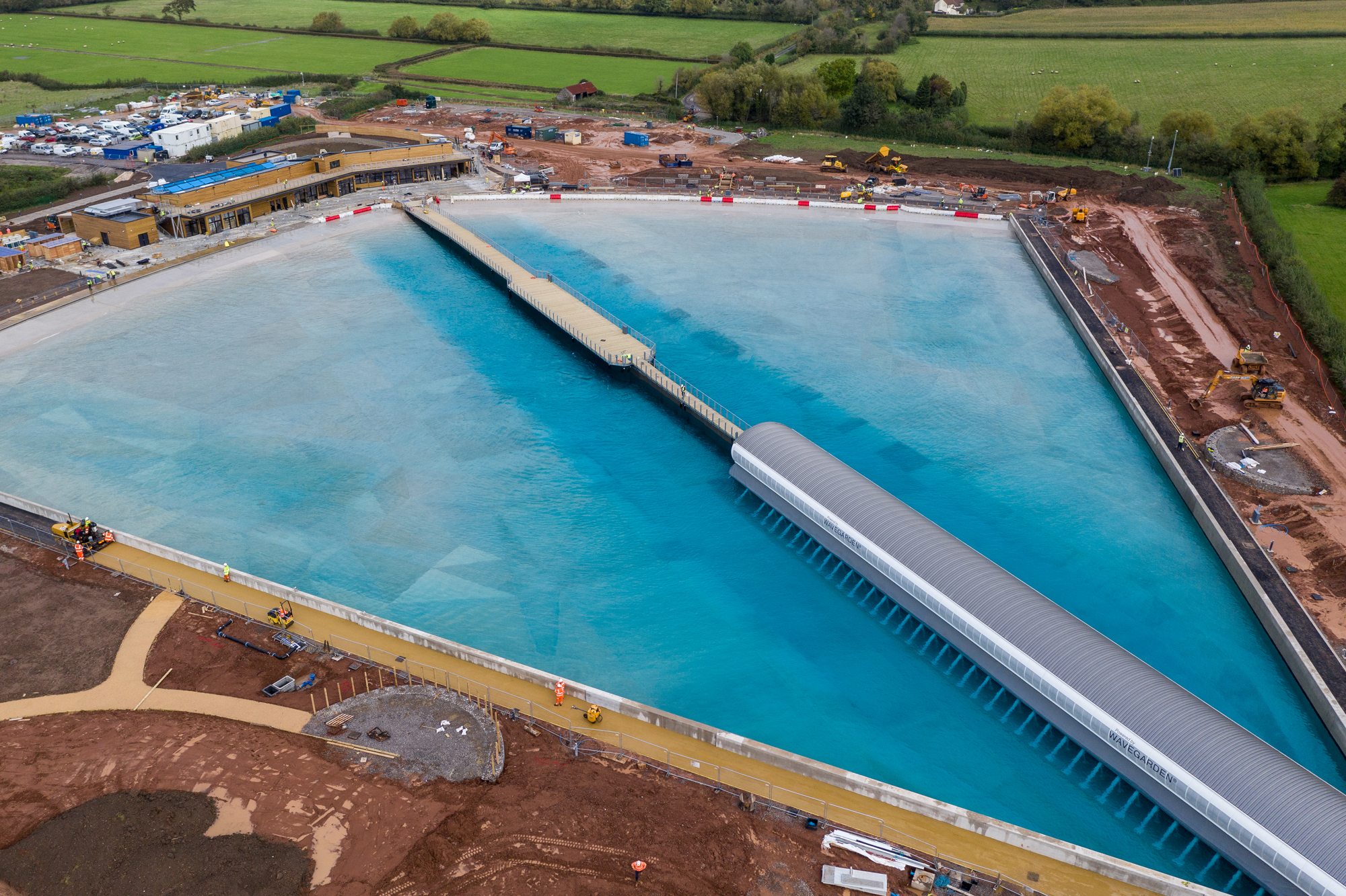 First Waves Break at Bristol's Wavepool