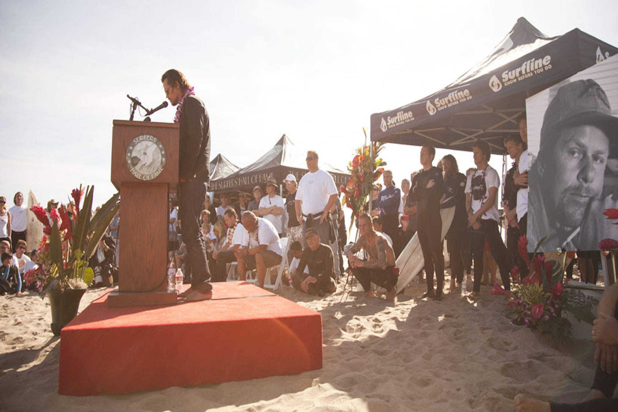 Sean Collins' Paddleout at the HB Pier