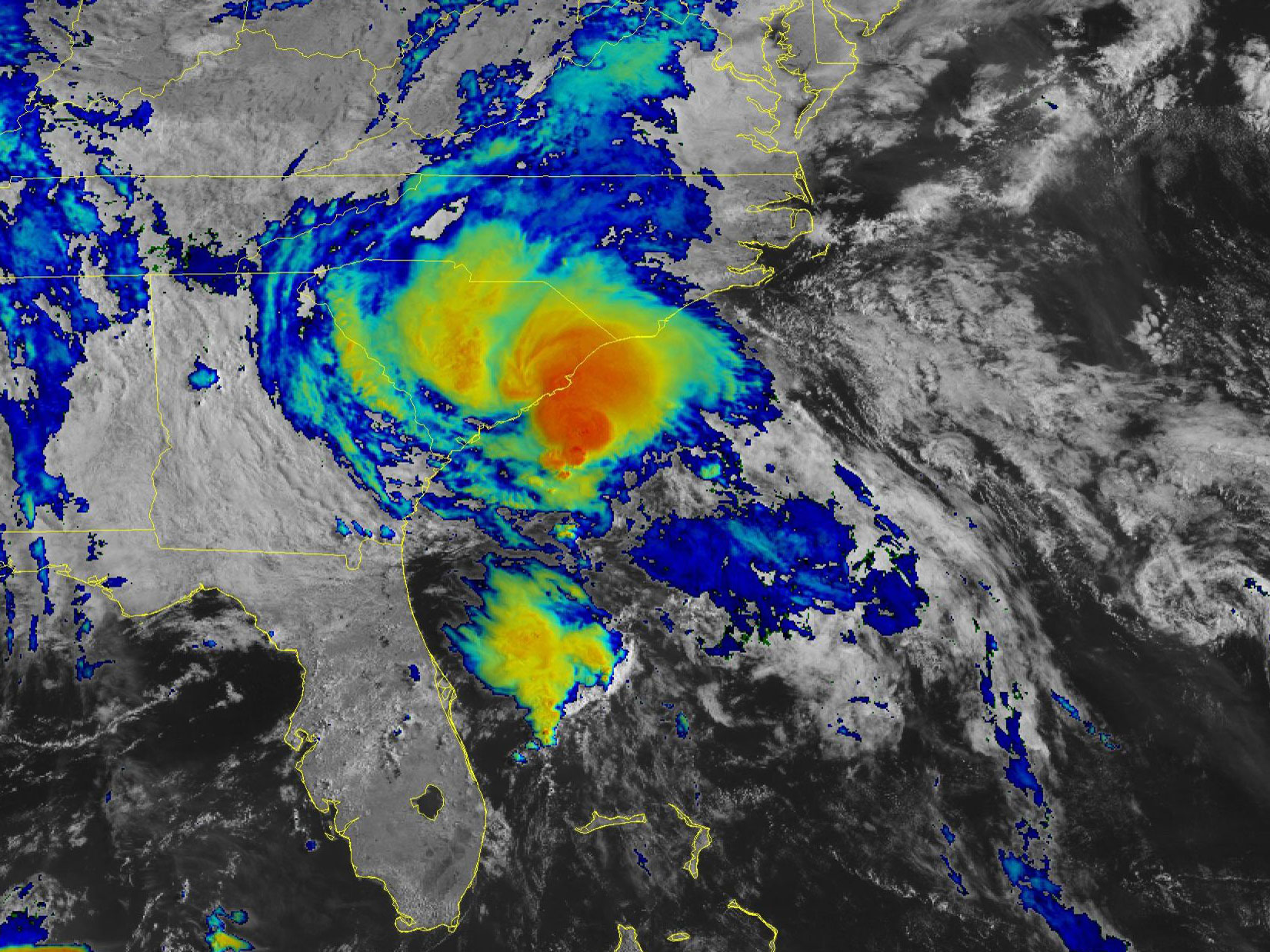 Tropical Storm Bertha Forms Off South Carolina