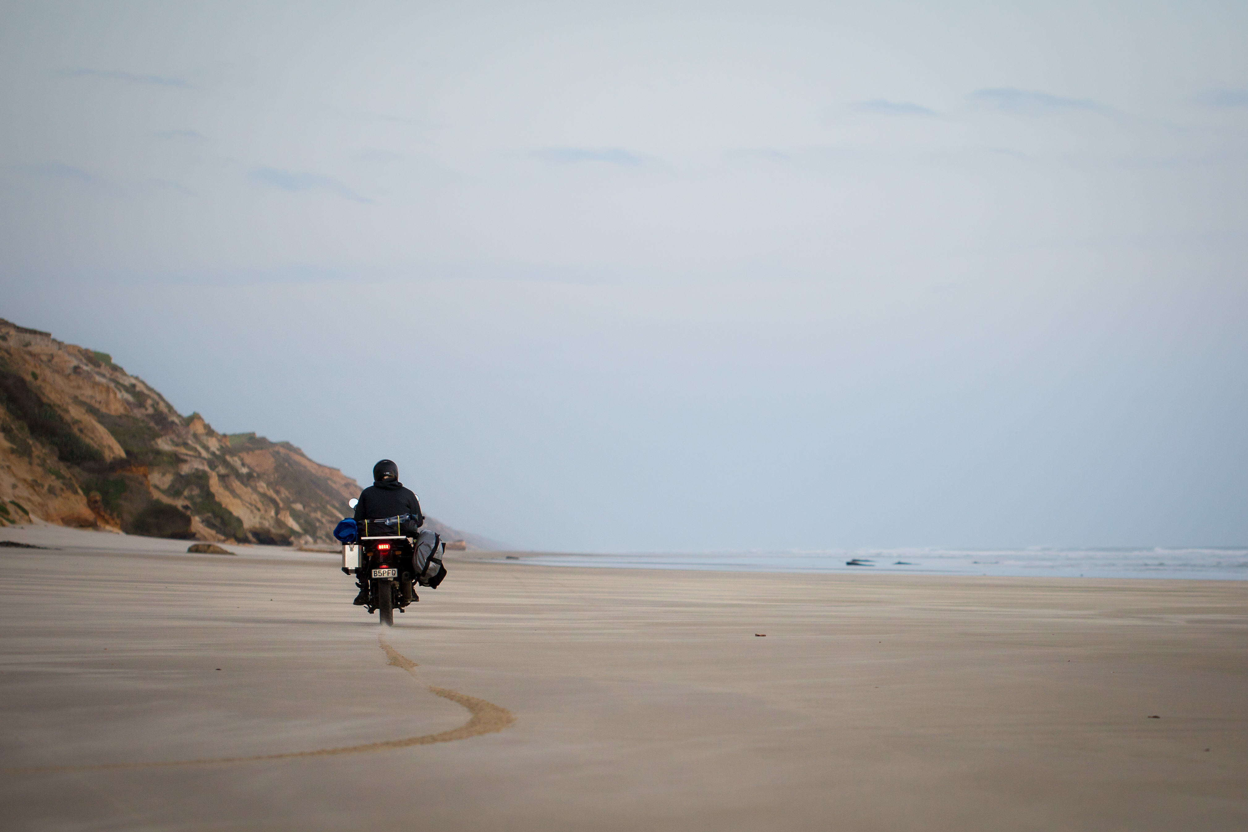Film Teaser: A Motorcycle Surf Trip Through New Zealand