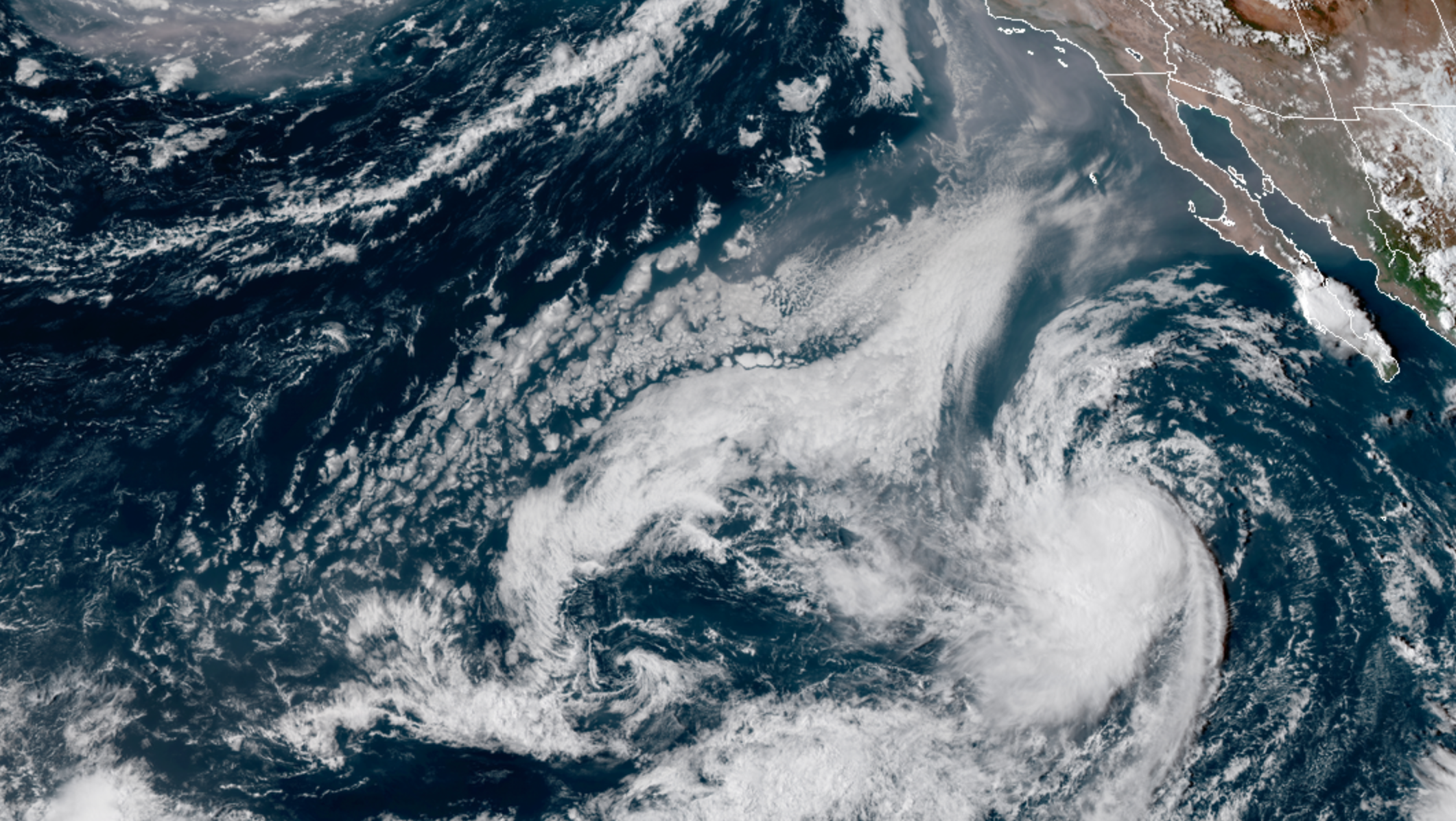 Tropical Storm Karina Produces Surf for Southern California
