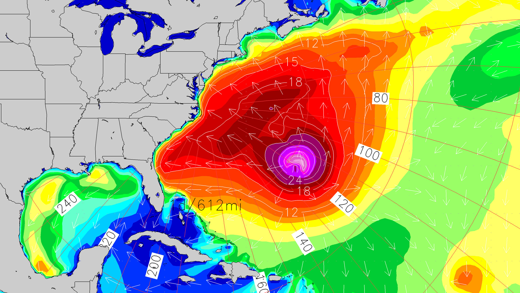 Tracking the the Main Event: Major Hurricane Teddy - Surfline