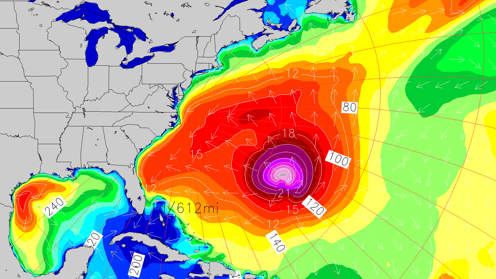 Tracking the the Main Event: Major Hurricane Teddy