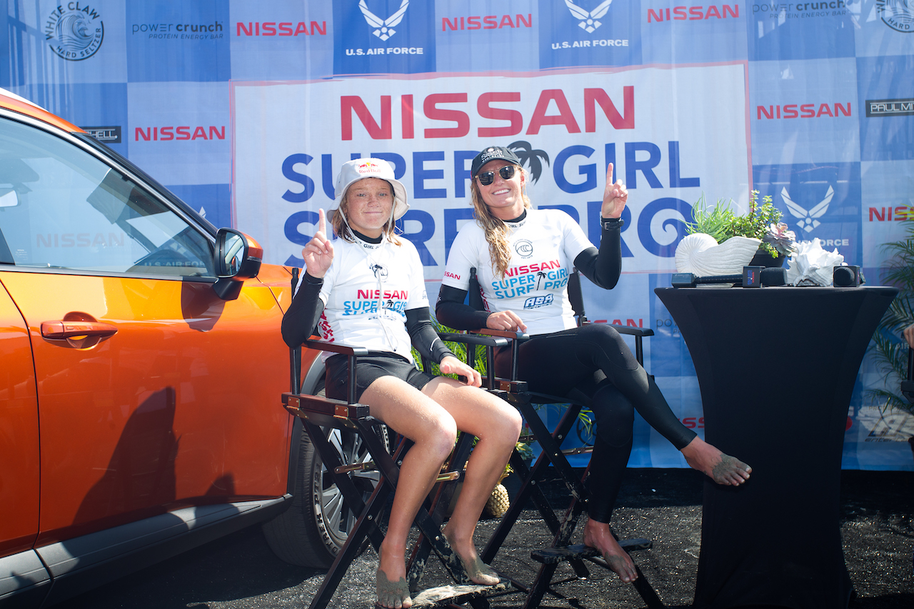 Lakey Peterson & Caitlin Simmers Win Nissan Super Girl Surf Pro
