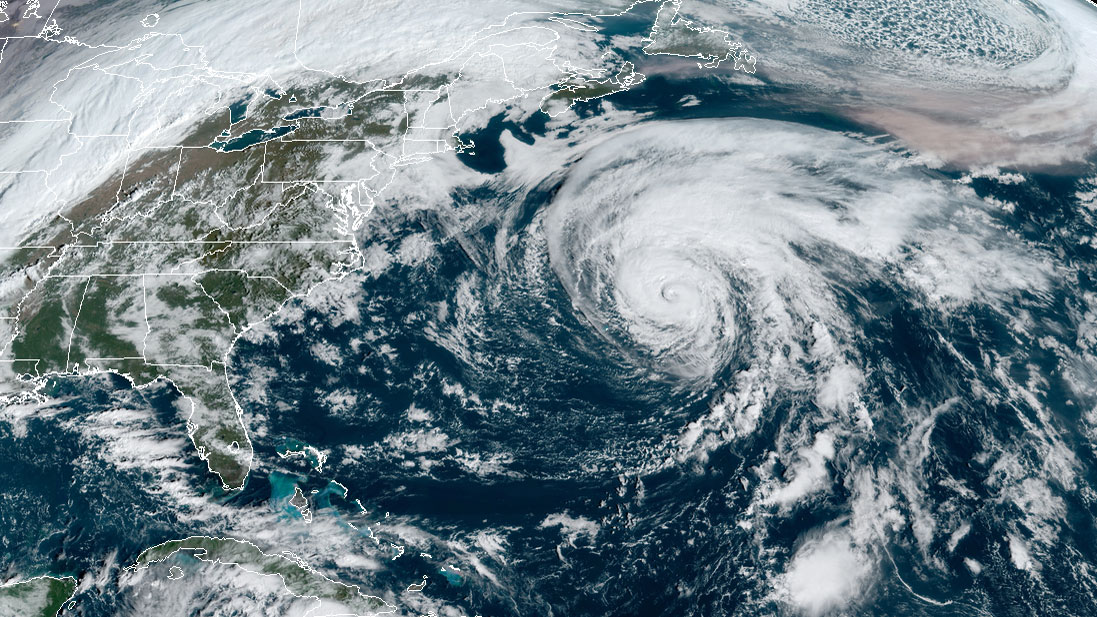 Round Three for East Coast as Hurricane Epsilon Rapidly Intensifies