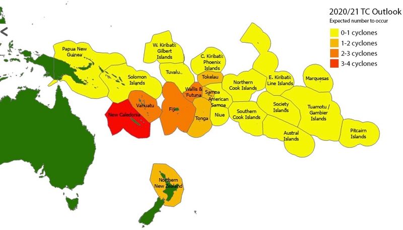 The 2020 La Nina, East Coast Tropical Cyclone Seasonal Outlook