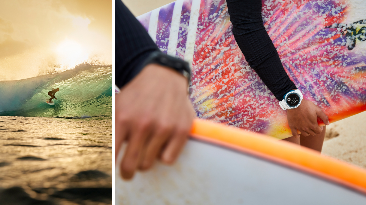 Surf Longer and Smarter With Garmin Solar-Powered Smartwatches