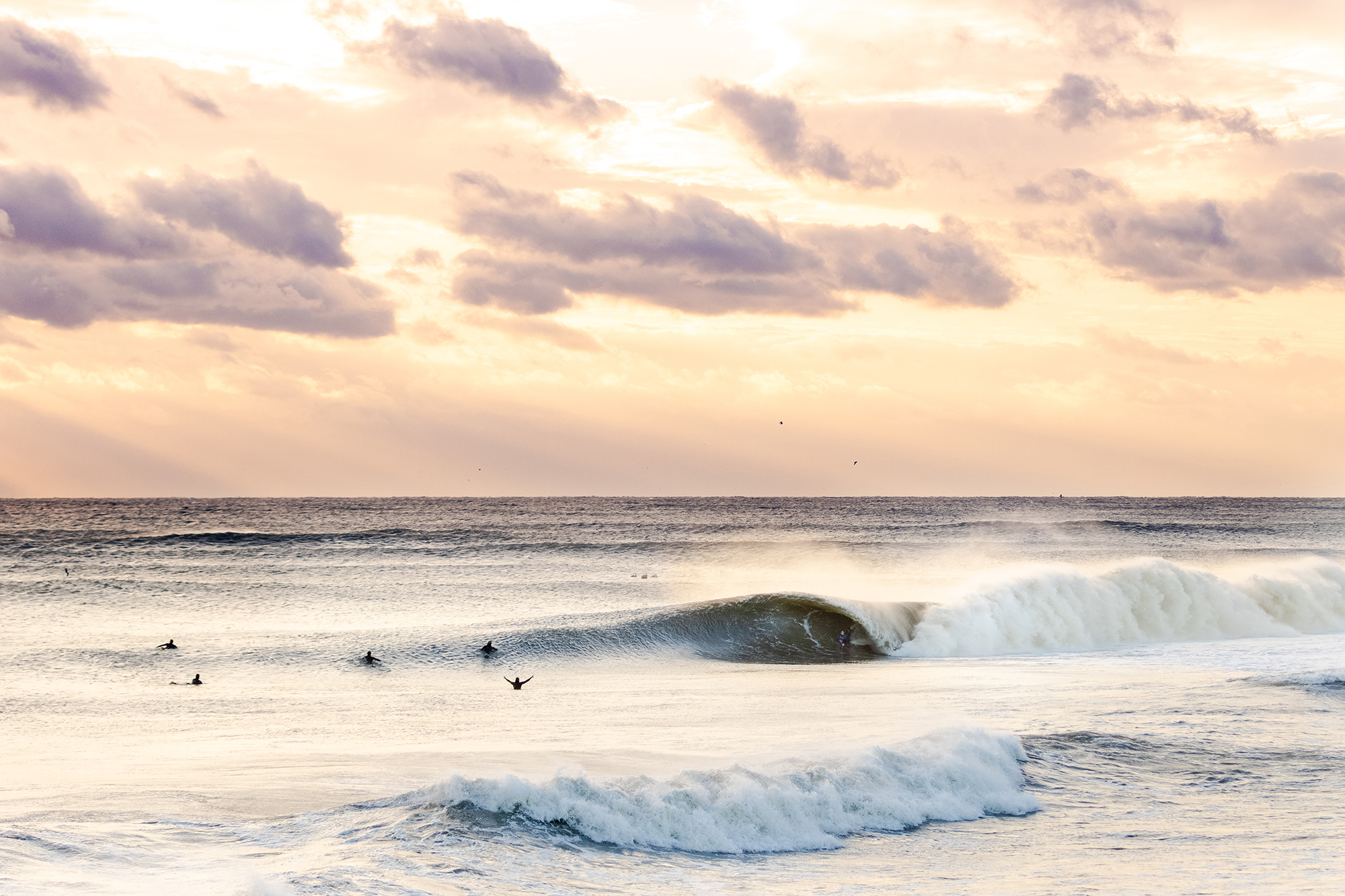 Watch: First Pumping Winter Swell on Outer Banks