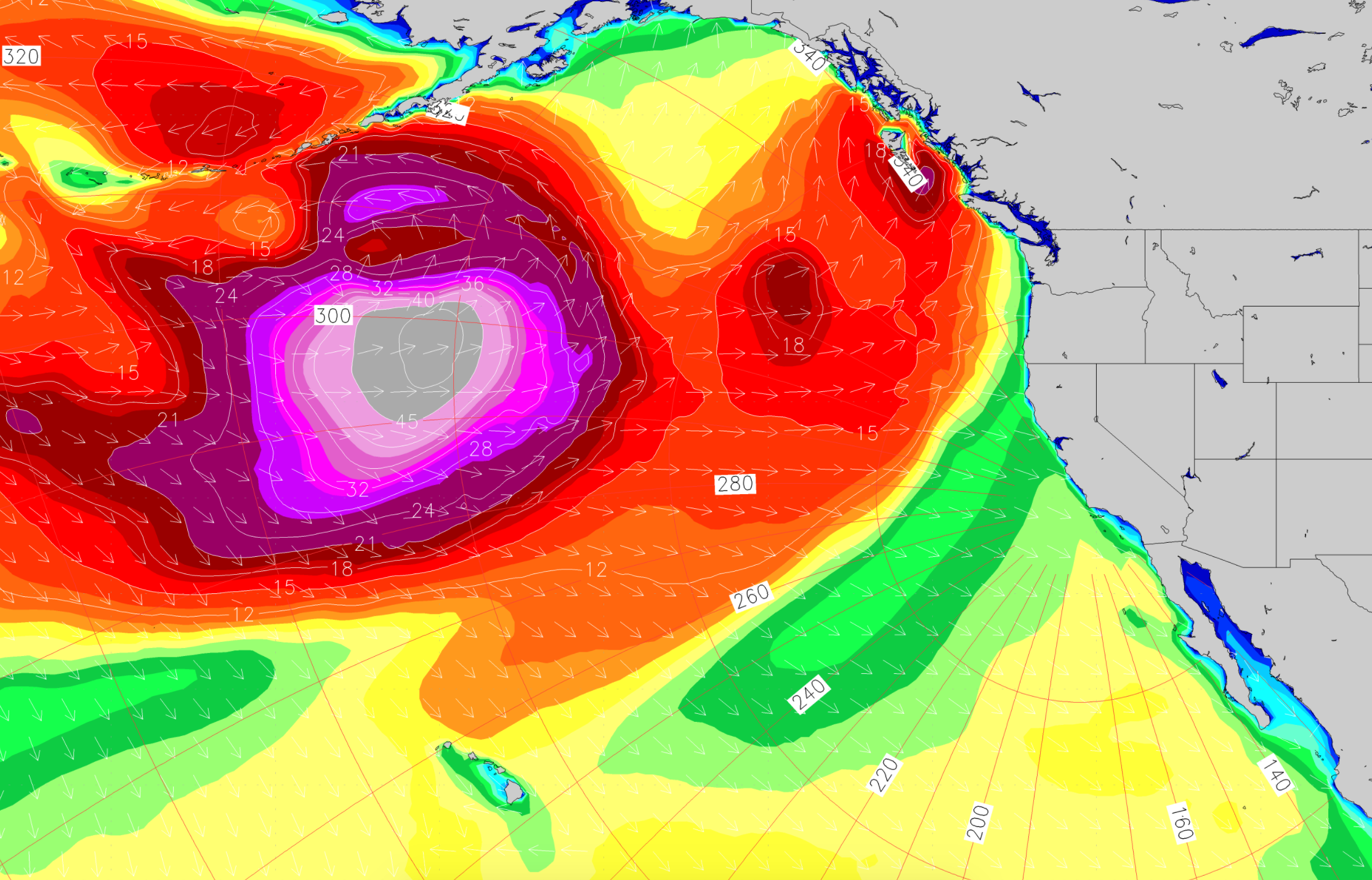 Gallery: Solid North Pacific Swell Hits Rest of California