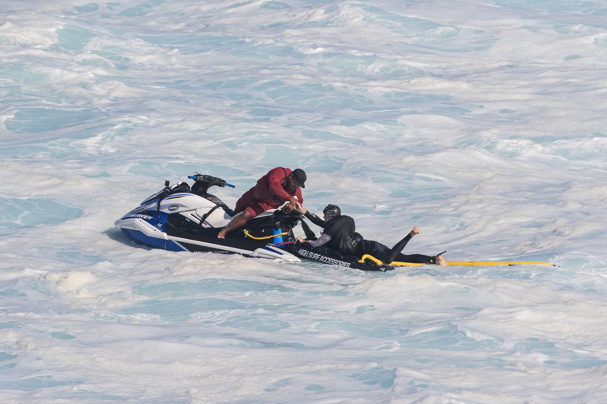 What’s a Five-Wave Beatdown Feel Like at Jaws?