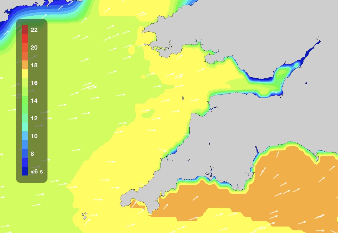 Premium West Cornwall Weather Forecast for Storms, Swell & Surf in ...