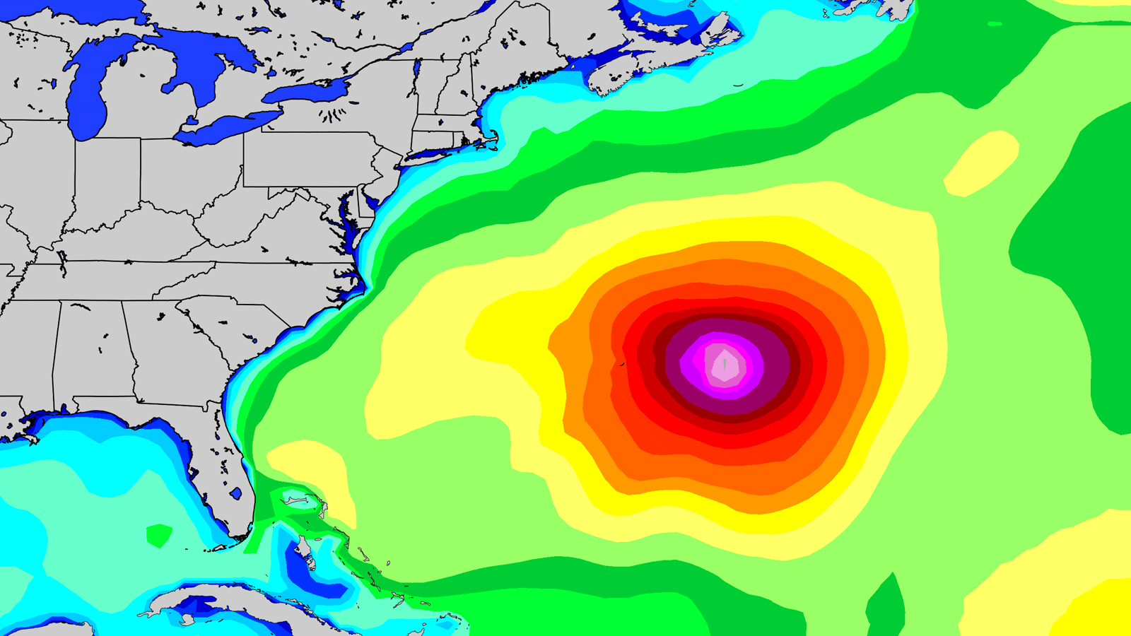 Hurricane Sam Delivers Summer-Like Surf Before Fall Takes Control