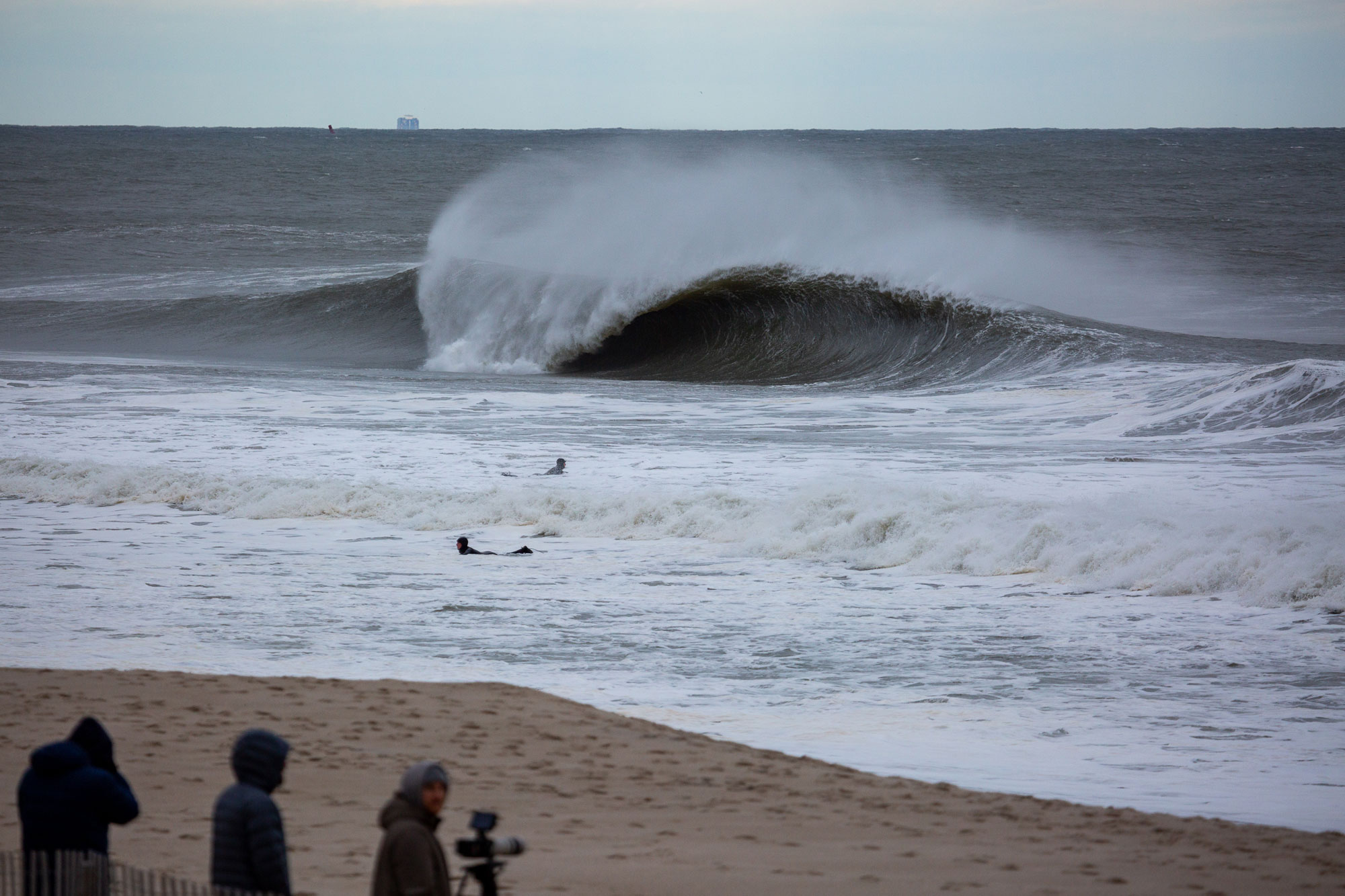 Brutal Winter Swell Doubles Down on East Coast