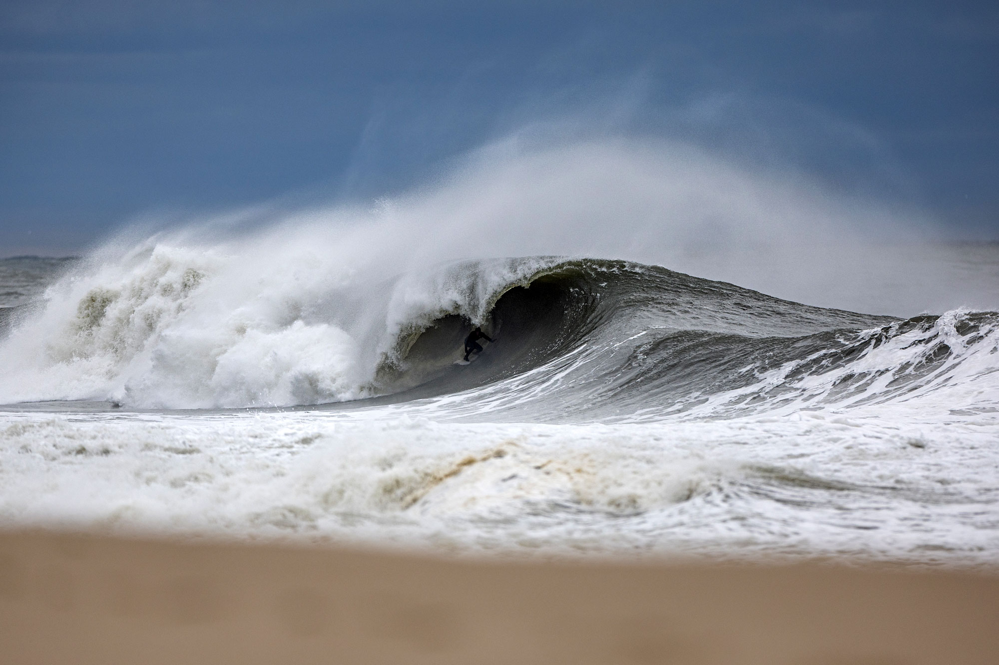 Brutal Winter Swell Doubles Down on East Coast