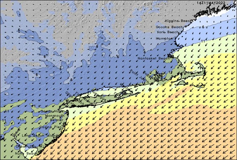 Coastal Storm Brings Days of Strong Winds, Solid Surf to East Coast