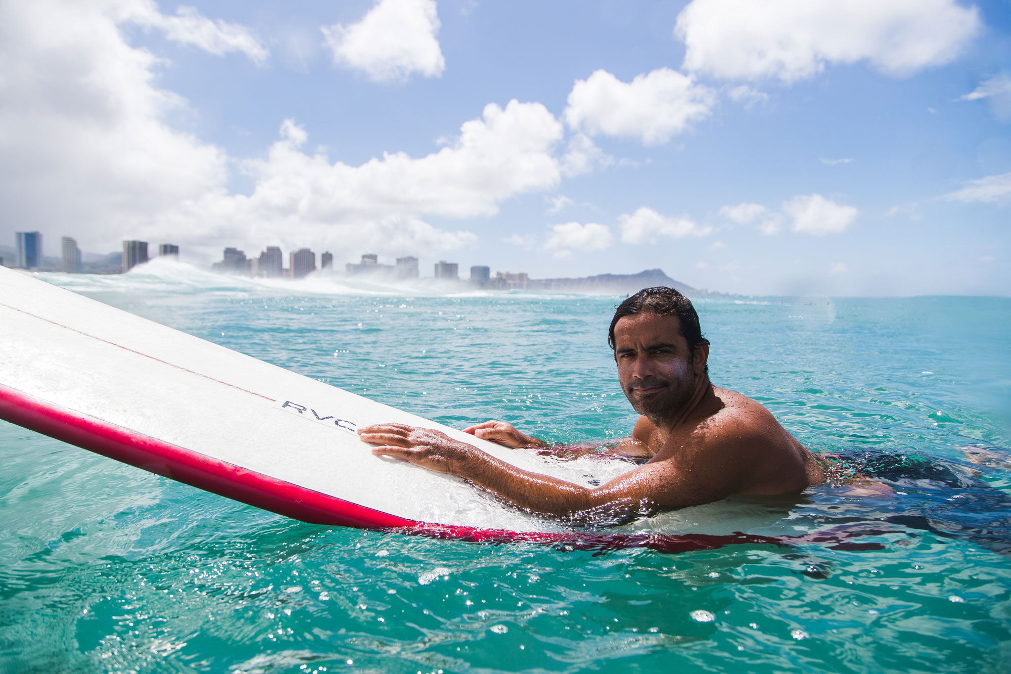 Oahu's North Shore: "Goodbye, Winter!"; South Shore: "Hello Summer!"
