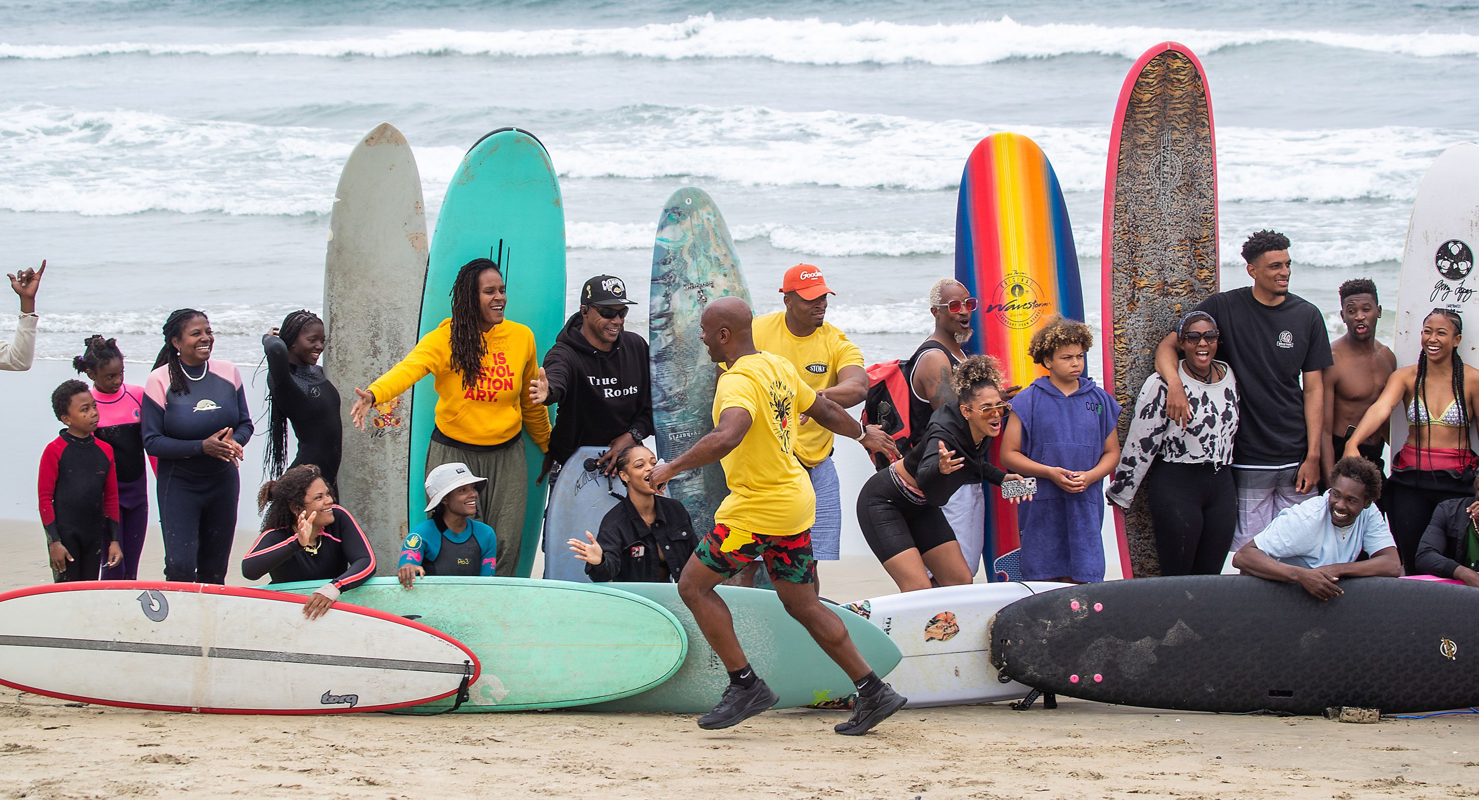Black Surfers Come Together for ‘A Great Day in the Stoke’
