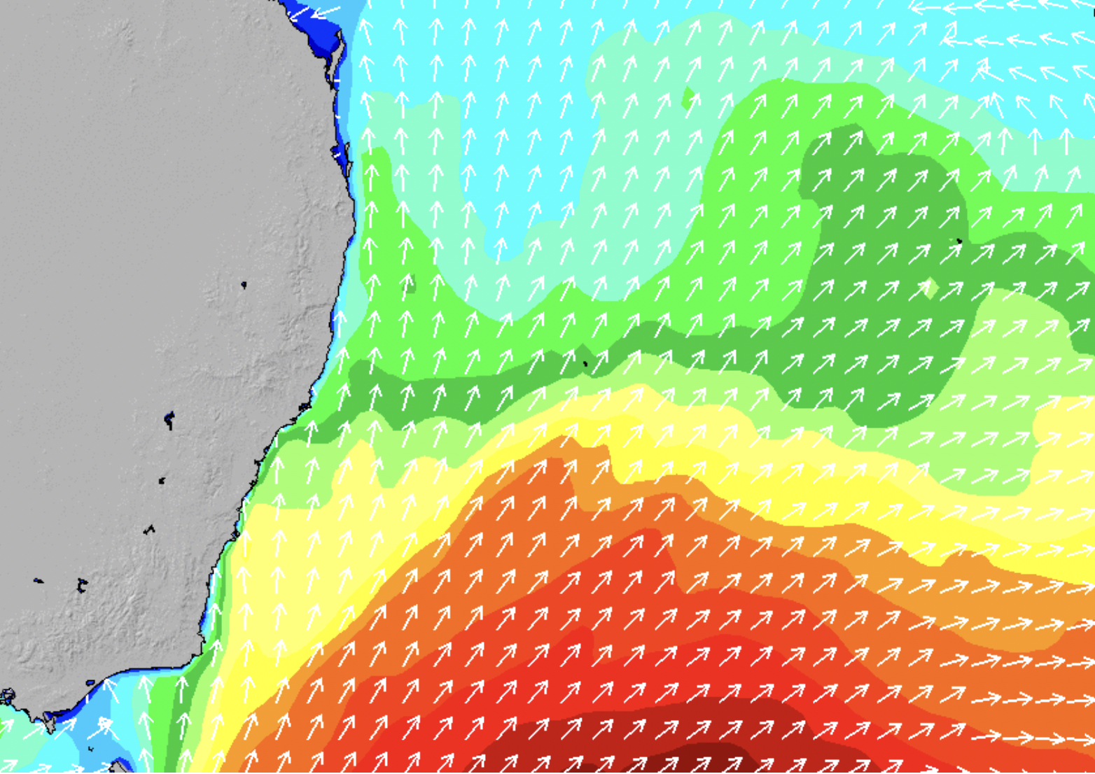 Incoming: Long Range South Swell To Comb NSW
