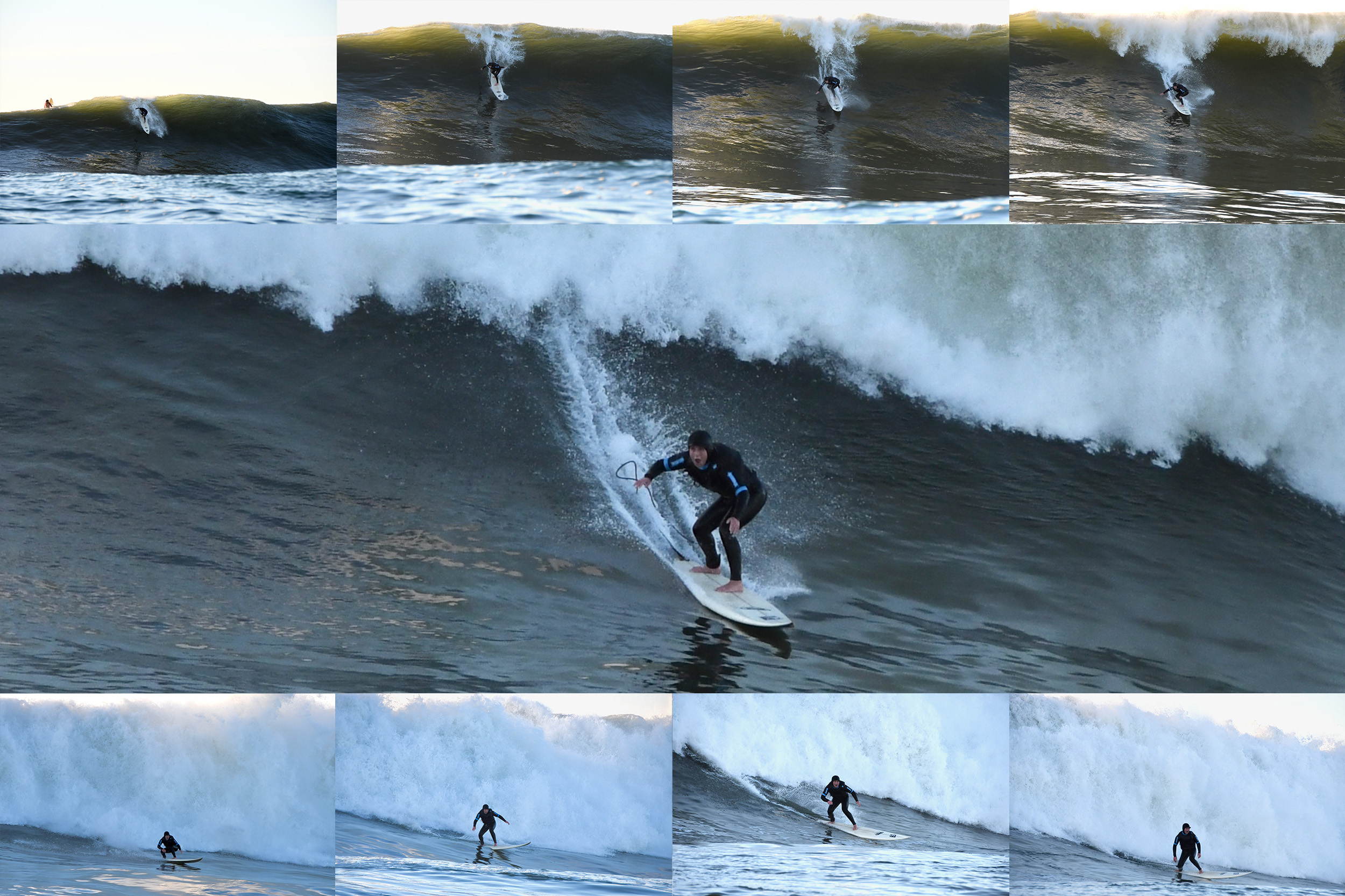 16-Year-Old Zoe Chait’s First Wave at Maverick’s