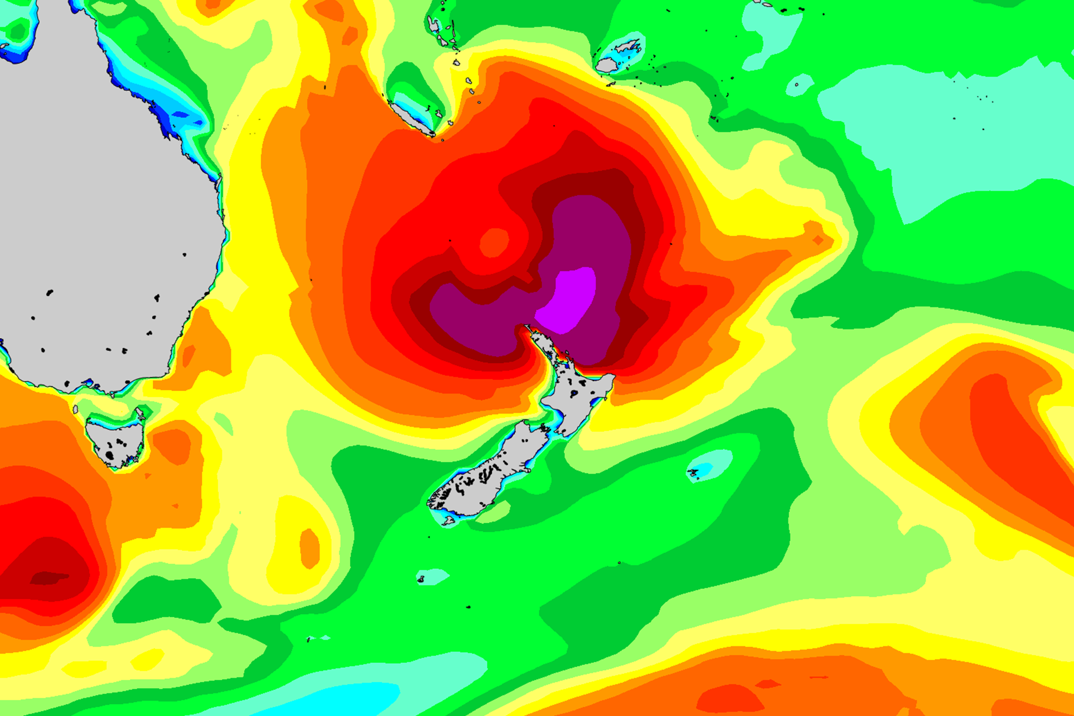 Incoming: Ex-TC Gabrielle Is Departing New Zealand