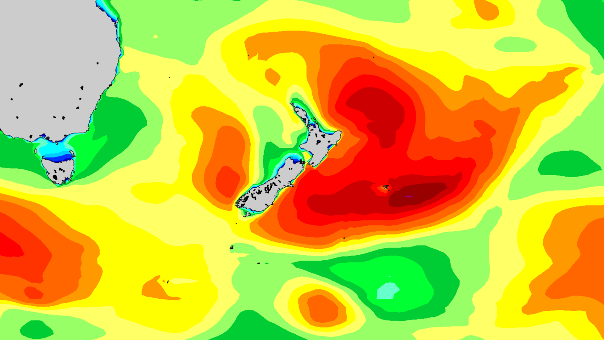 Incoming: Ex-TC Gabrielle Is Departing New Zealand