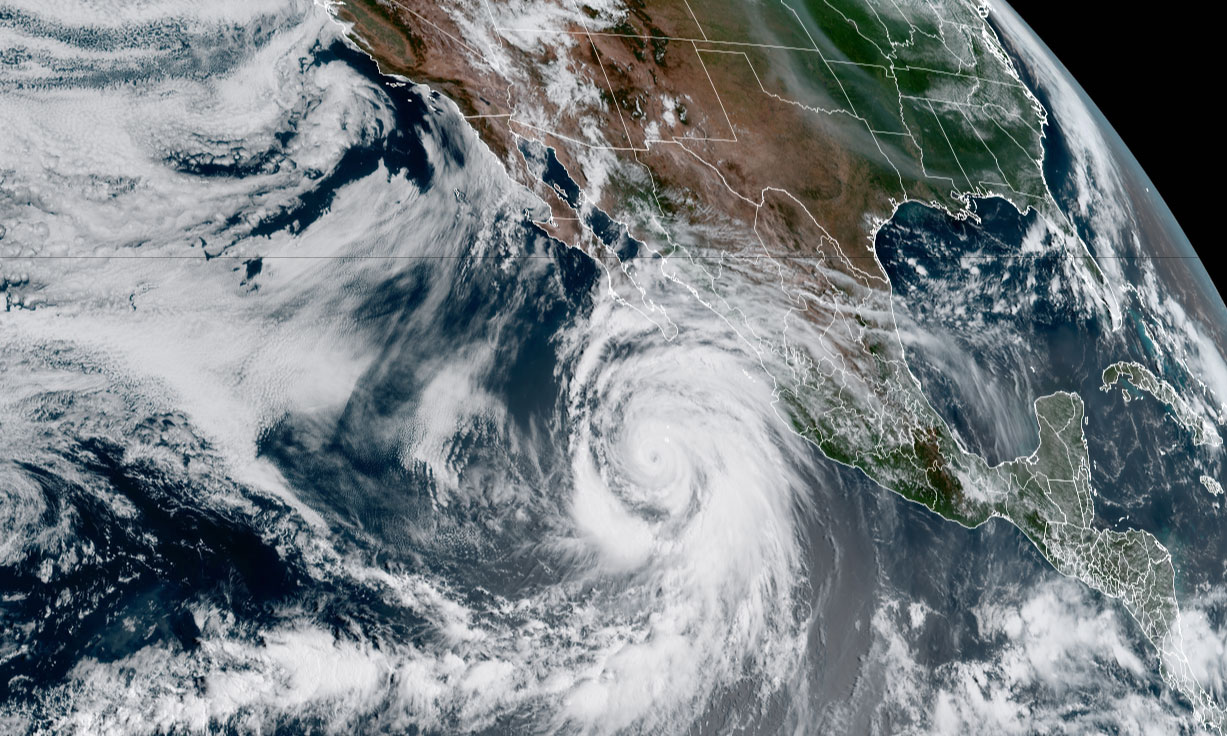 Tracking Tropical Storm Hilary