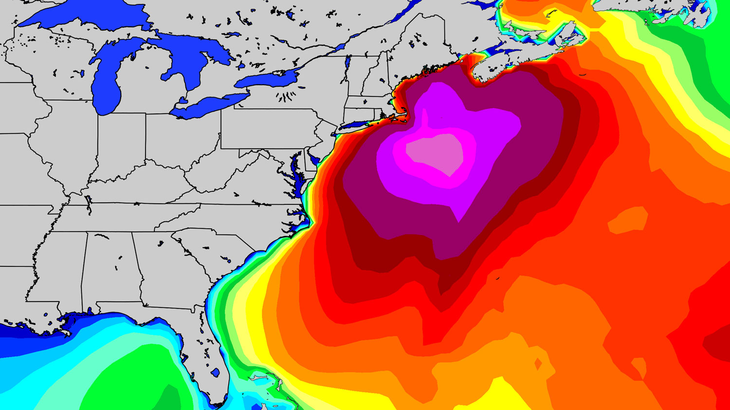 Here Come the Waves, East Coast — and Wind and Rain, Too