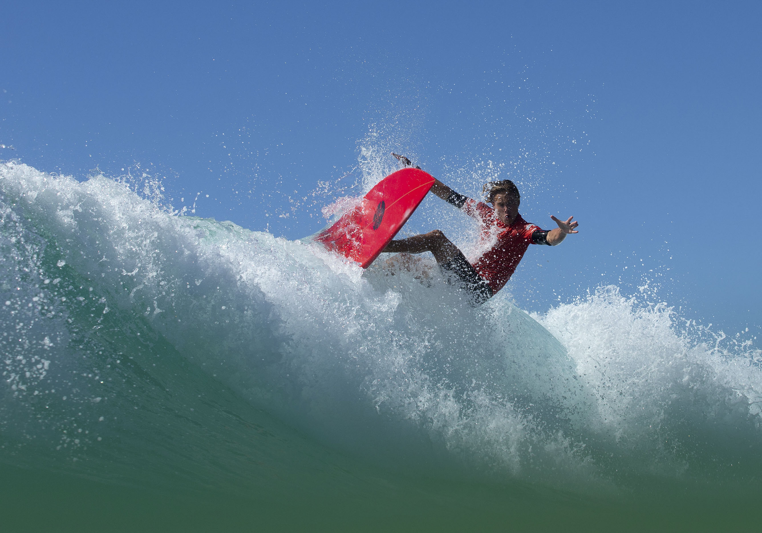 Moments: Jackson Baker On Twin-fin Saturday