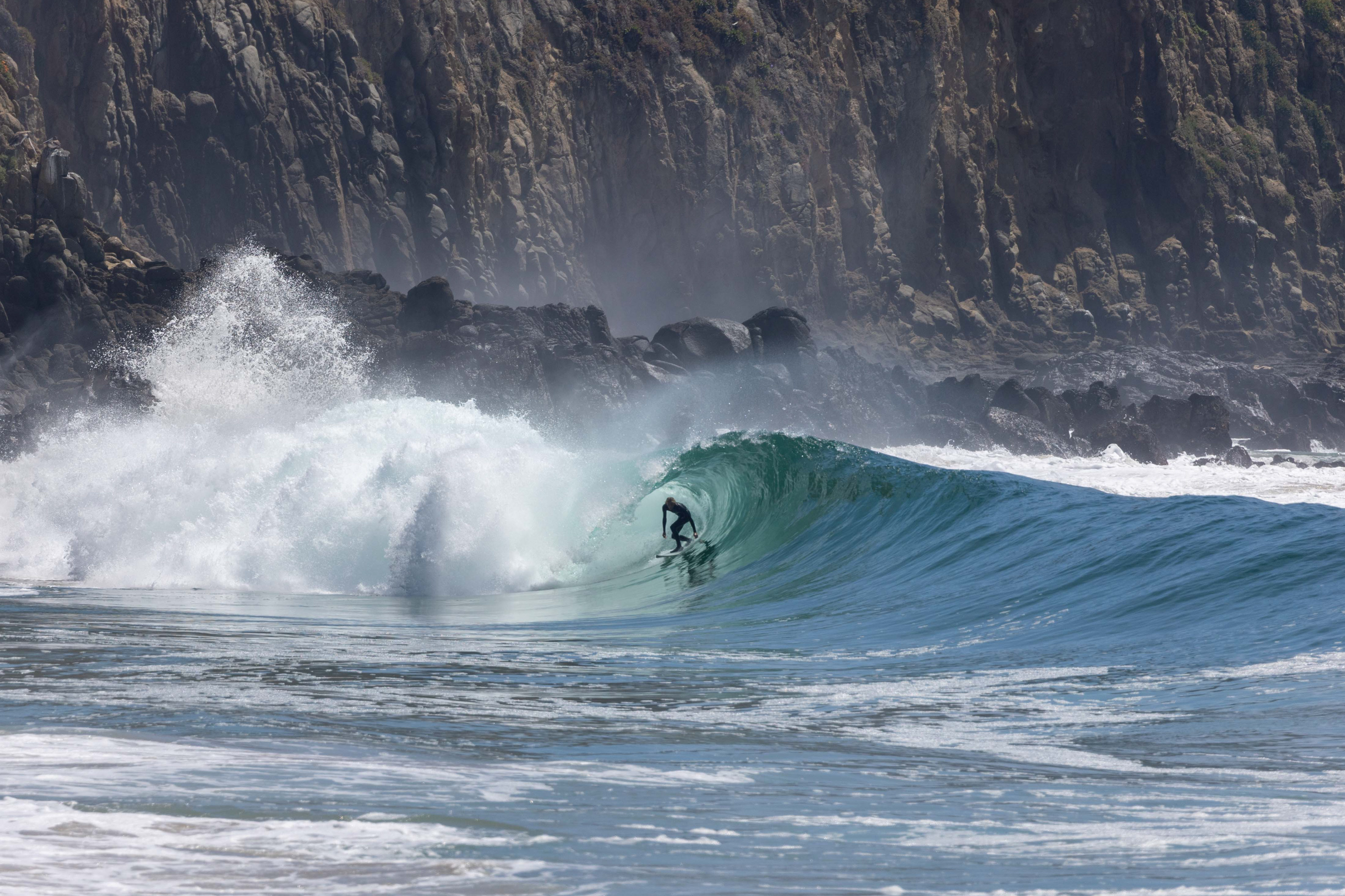 Freeze-Framed: Early Season South Swell Slams California