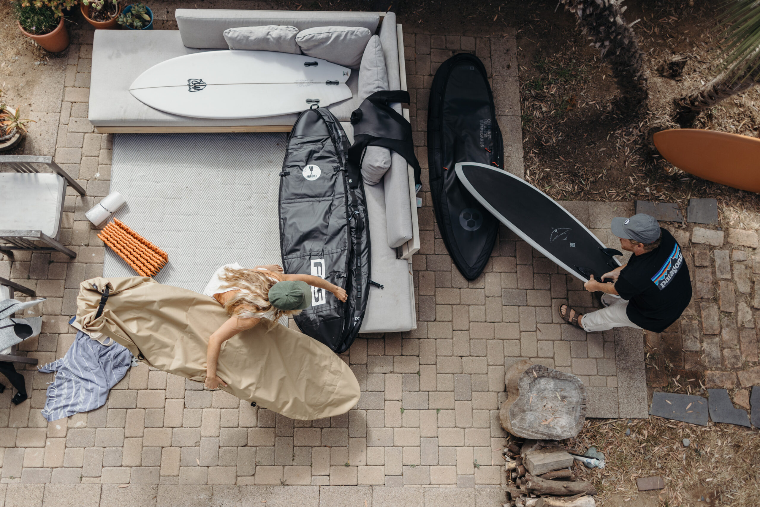 Square One: How to Pack a Boardbag