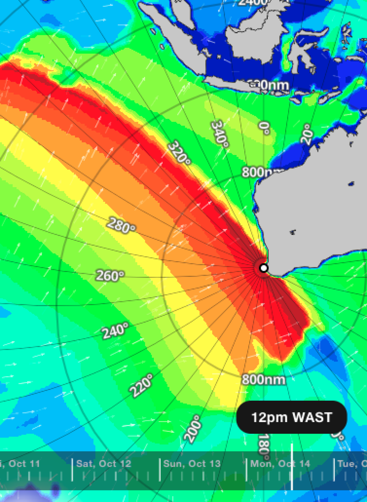Update: Massive Swell For WA, Indonesia
