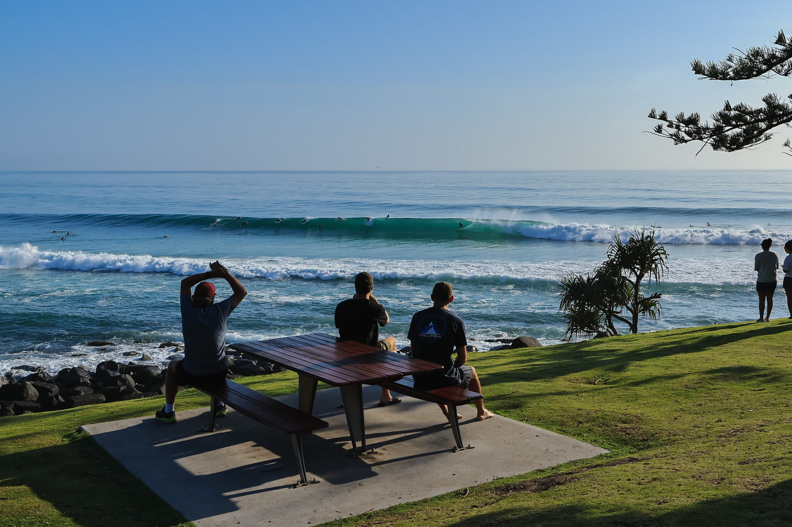 The First East Swell Of Spring