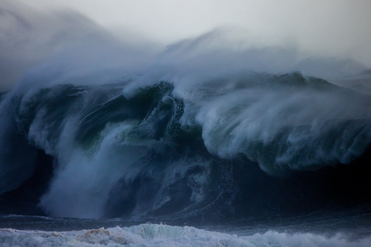 Bomb Cyclone Swell Hits West Coast