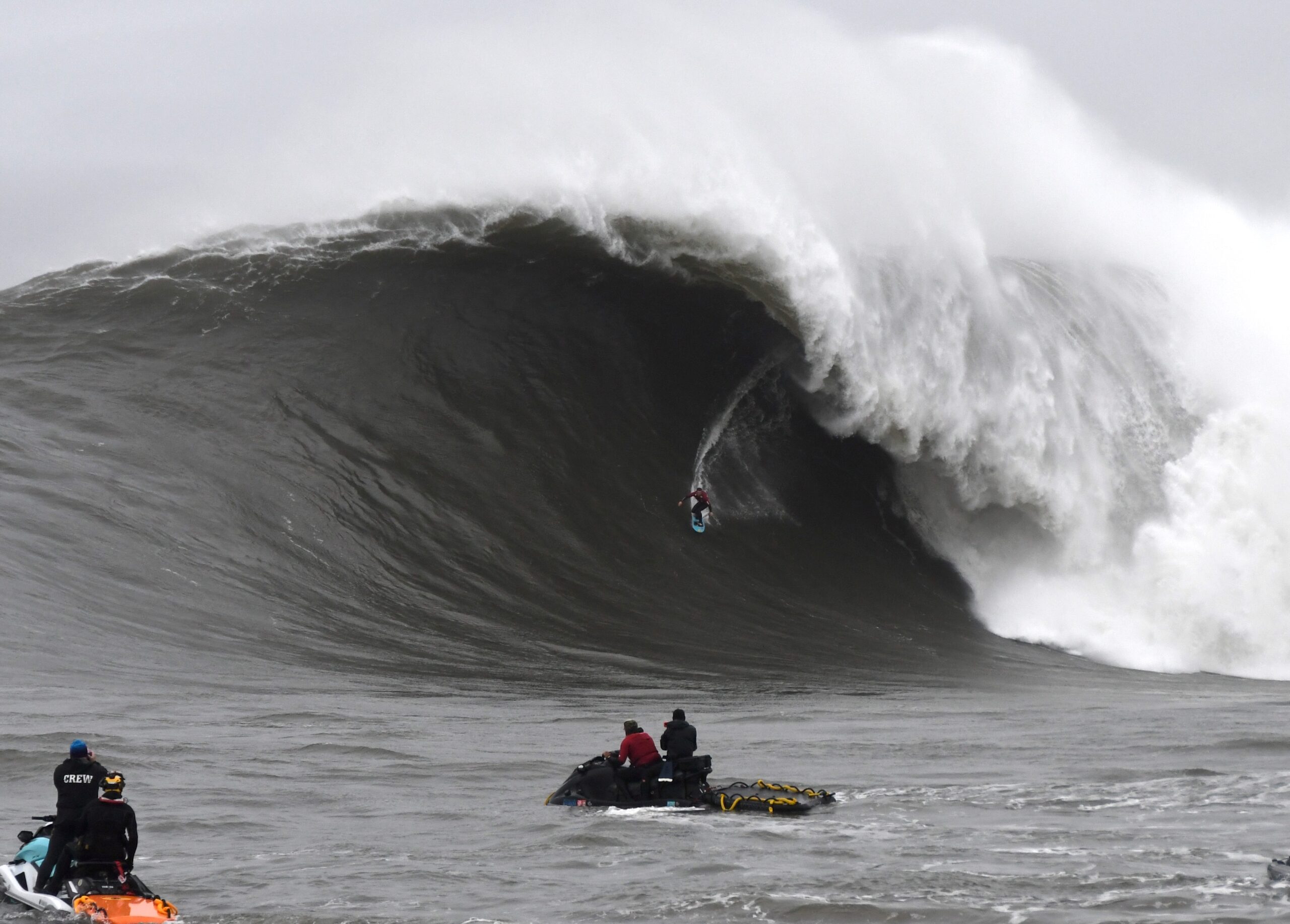A Dozen Photos From Historic Maverick's