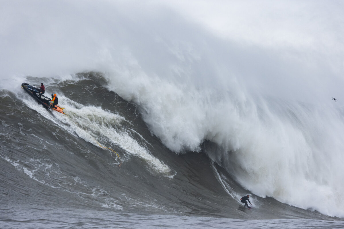 A Dozen Photos From Historic Maverick's