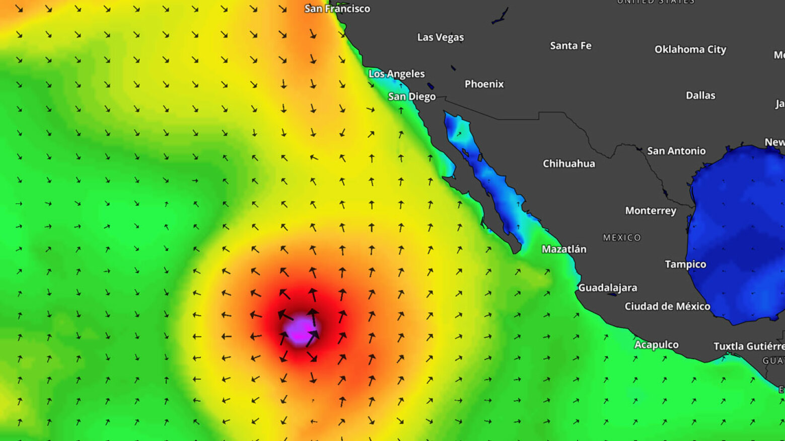 Tracking Narda: Hurricane On Track to Send SoCal Surf